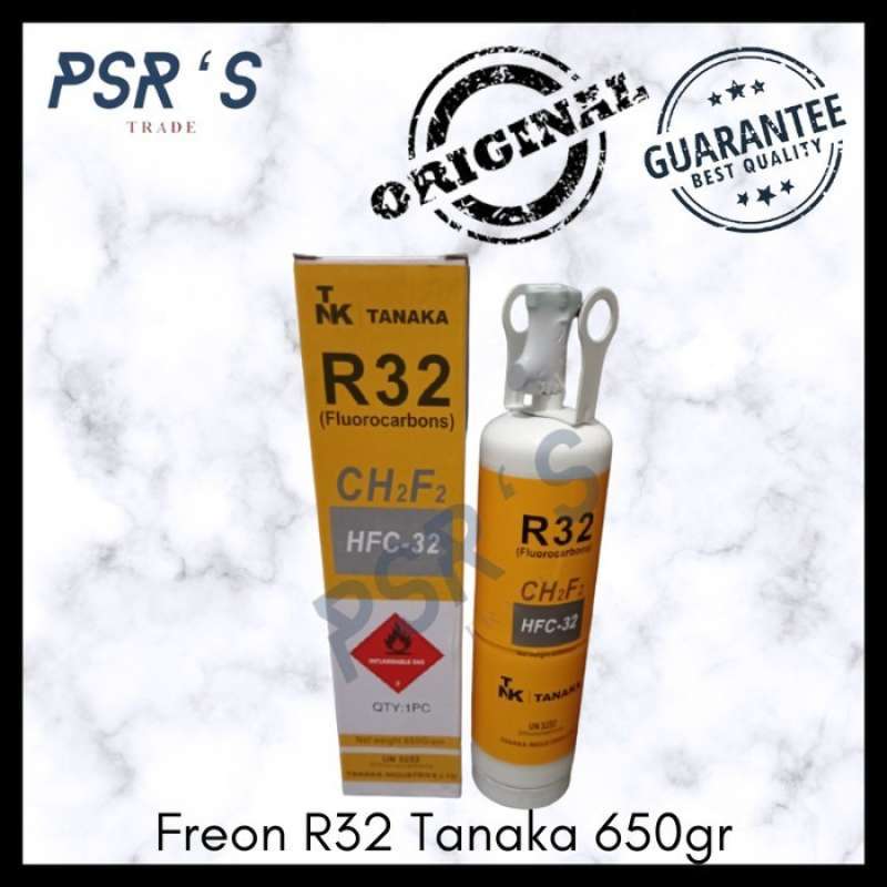Promo Freon Preon Refrigerant Ac Kaleng Botol Tabung Tanaka Hfc R32 650 ...