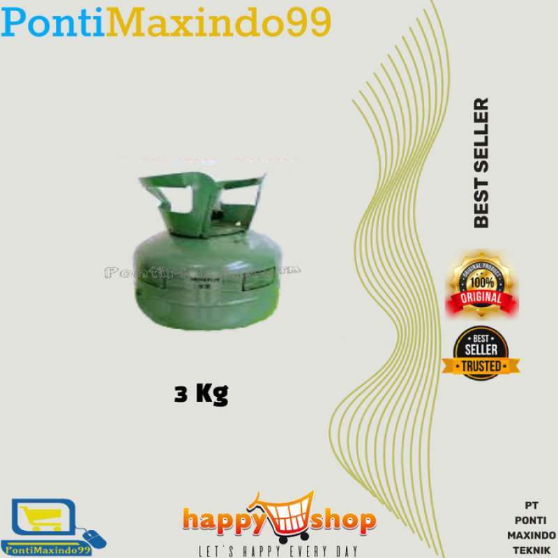 Promo Freon / Refrigerant R22 Tabung Mini 3 Kg Diskon 23% Di Seller ...
