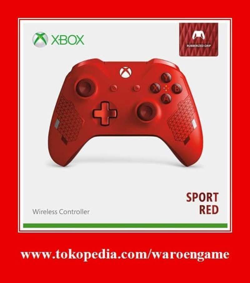 Jual Microsoft Xbox Wireless Controller - Sport Red Special Edition Di ...