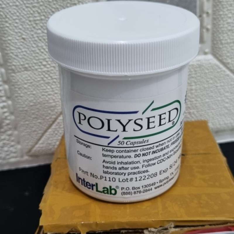 Promo Hach 2918700 Bod Seed Inoculum Polyseed Capsules Diskon 33% Di Seller Virgo Storee ...