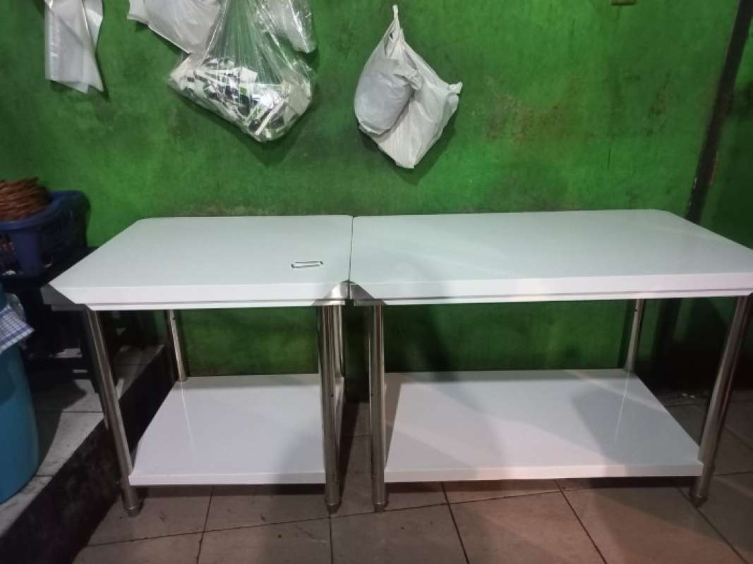 Promo New Meja Kerja Dapur Stainless / Working Table 80 X 60 Cm Rwt-86c ...
