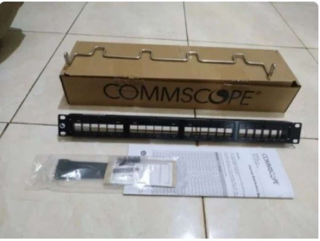 Jual Amp Commscope Discrete Panel / Patch Panel 24 Port Unloaded ...
