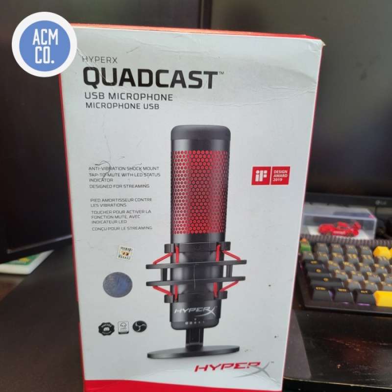 Jual Hyperx Quadcast Usb Condenser Gaming Microphone Di Seller Sweet ...