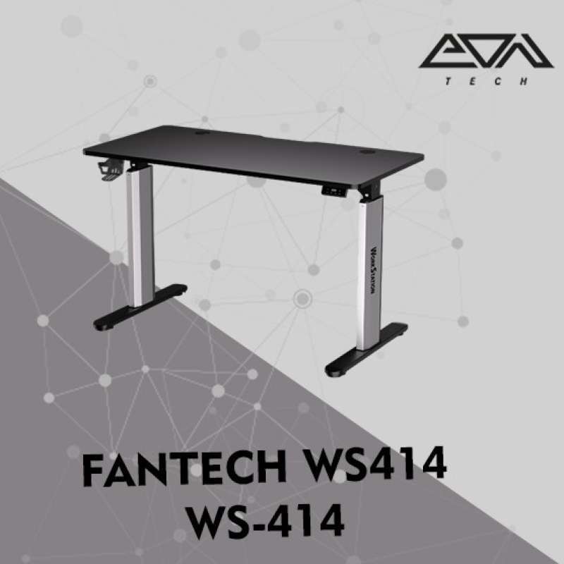 Jual Fantech Ws414/ws-414 Gaming Desk Work Station Electric Adjustable ...