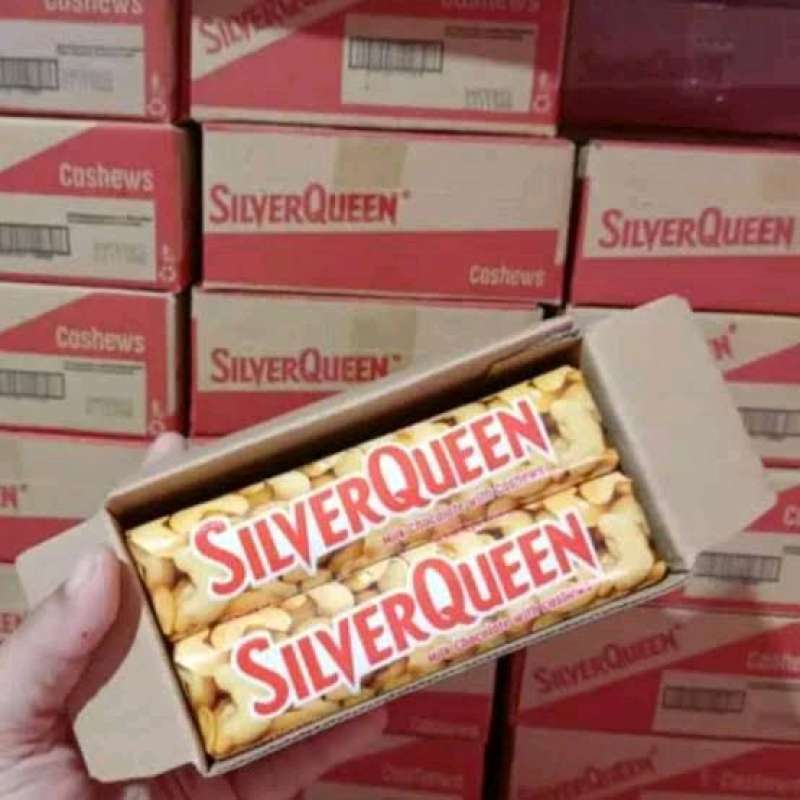 Jual Silverqueen Coklat Cashew / Almond 25gr 1 Box ( 10ps) Di Seller ...