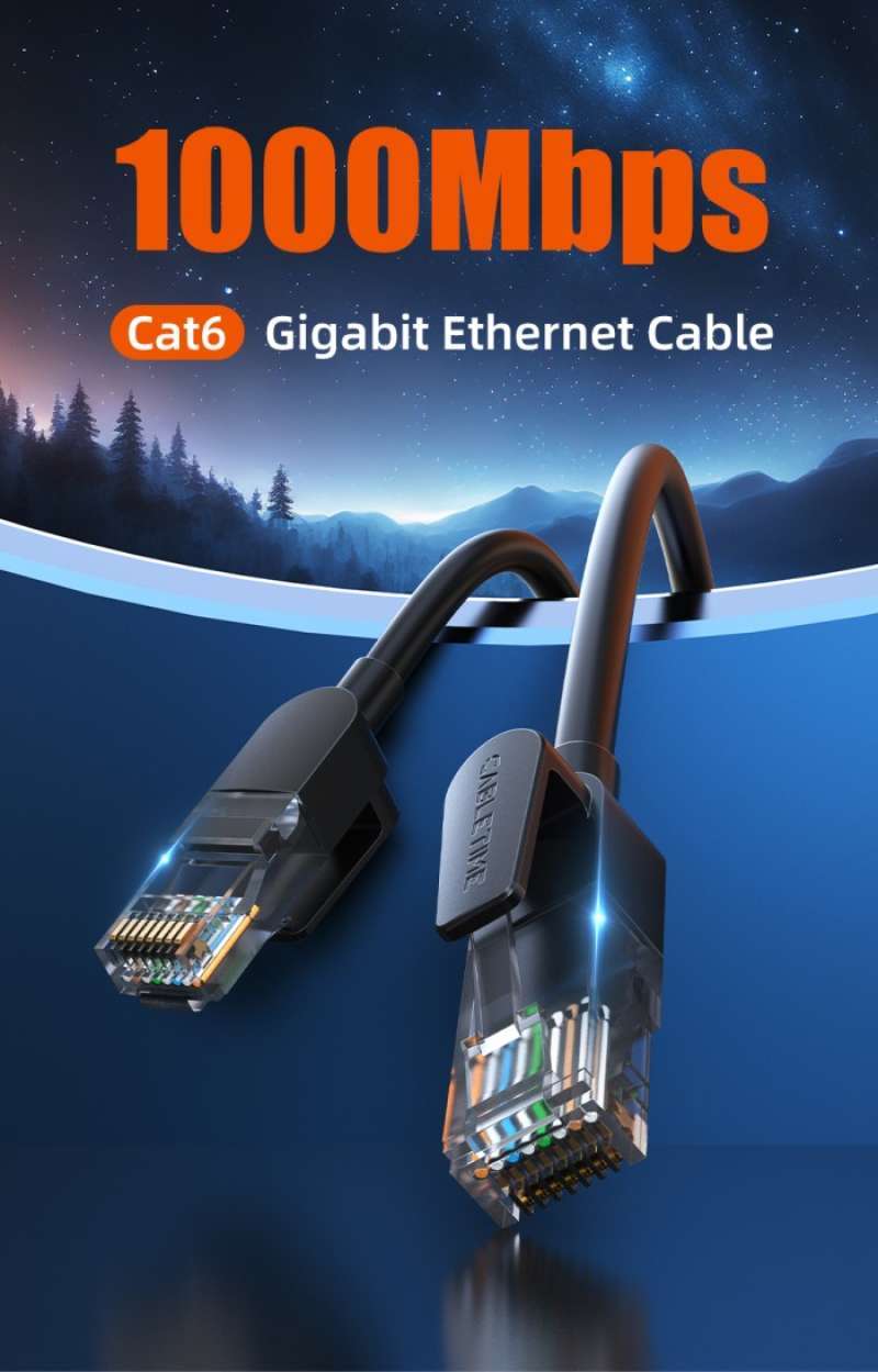 Jual Cabletime 35m Kabel Lan Rj45 Cat 6 Gigabit Ethernet Utp Cable ...