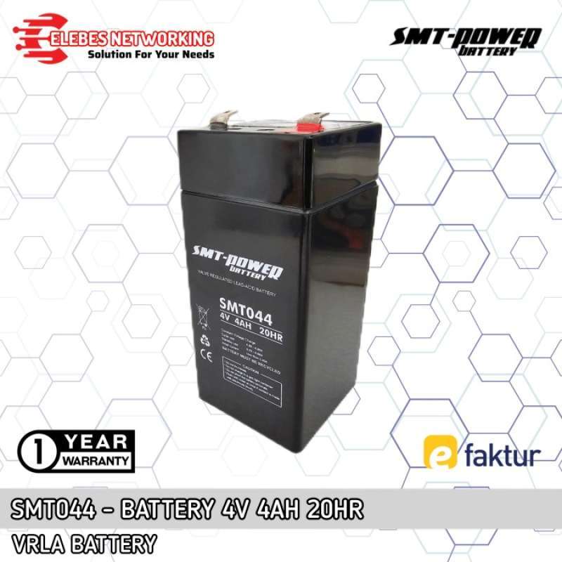 Jual Smt044 Battery 4v 4ah Baterai Timbangan Digital Aki Lampu Emergency Di Seller Kingyo ...