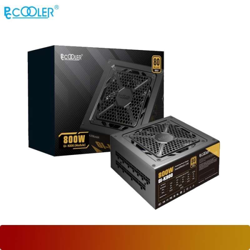 Jual Pccooler Gi-k800 | Psu 800w Gold 80+ Fully Modular Di Seller ...