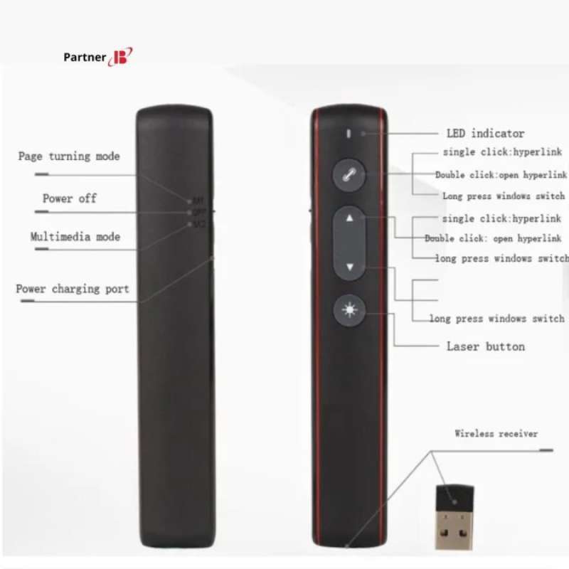 Promo 100% Produk Ori Laser Pointer Wireless Alat Presentasi 005 Pen ...