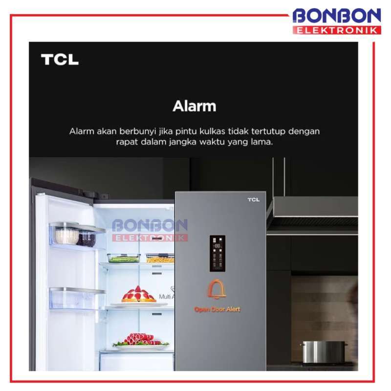 Jual Tcl Kulkas Multi Door 439l P500cd / Kulkas 4 Pintu P-500cd 439 ...