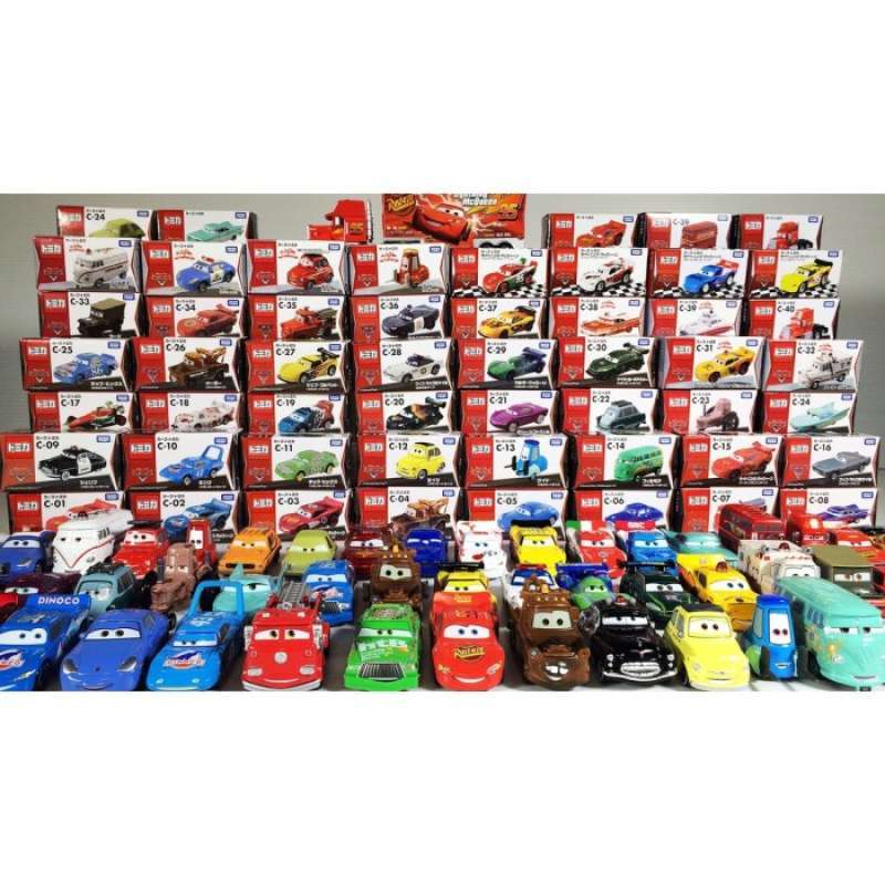 Jual Tomica Disney Pixar Cars Collection - 30 Model - C01 Mcqueen Di ...
