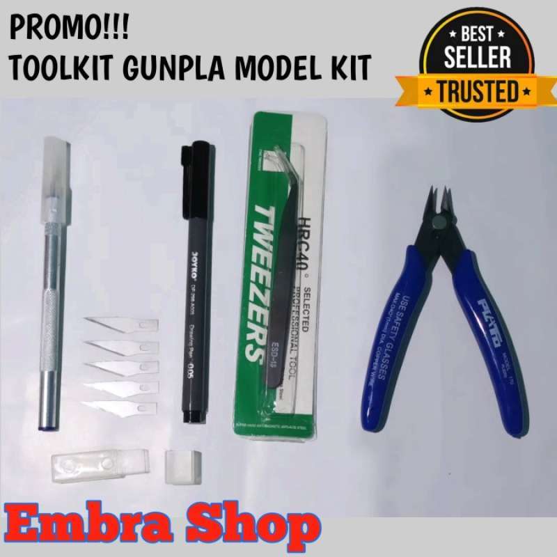 Jual Basic Tool Set Gunpla Gundam |alat Merakit Gunpla Gundam Model Kit Di Seller Kingyo ...