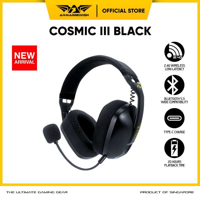 Promo Headphone Gaming Armaggeddon Cosmic Iii Lite Bluetooth Wireless 2 ...