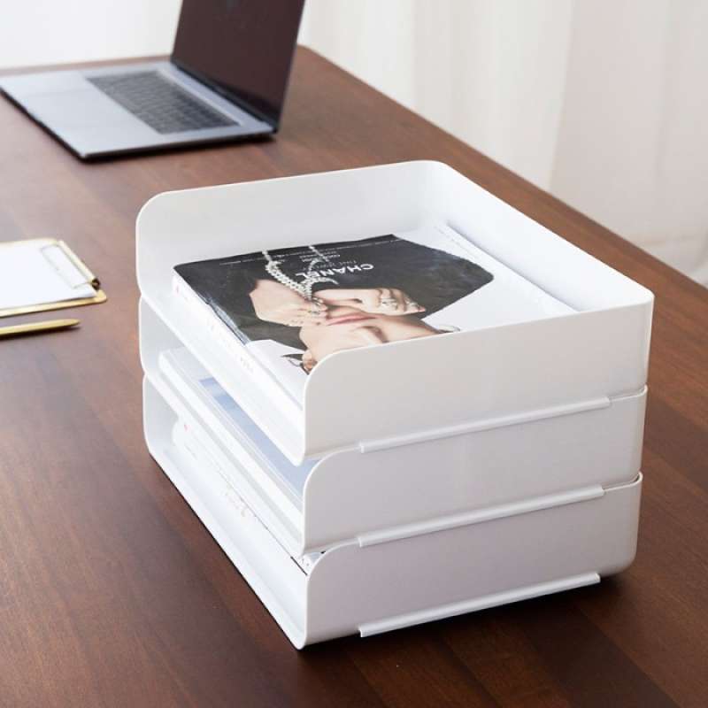 Jual Rak Susun Dokumen Kantor Organizer Meja Rumah Kerja Di Seller ...