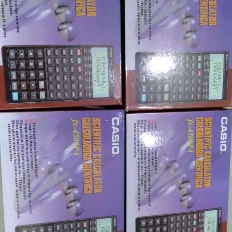 Jual Casio Fx 4500 Pa Di Seller Sunshop - Cengkareng Timur, Kota Jakarta Barat | Blibli