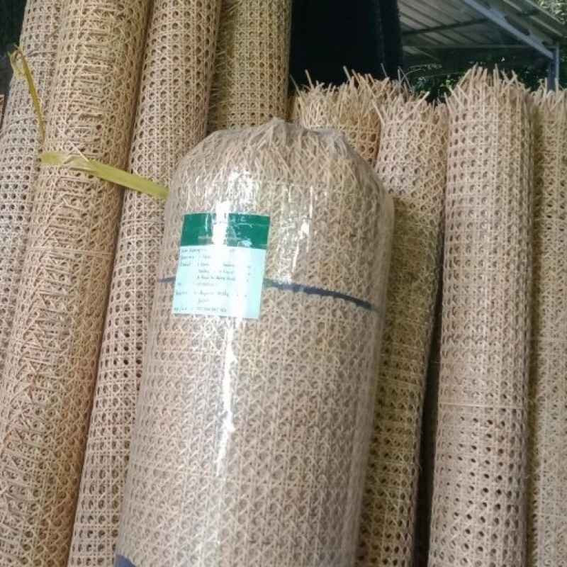 Jual Anyaman Rotan Lembaran / Mata Ayam / Webing 50x220 Di Seller ...