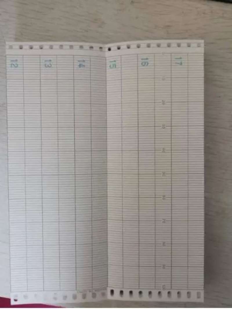 Jual Impa 372613 Kertas Course Recorder Yokogawa Kr-100 V8105aa Marine ...