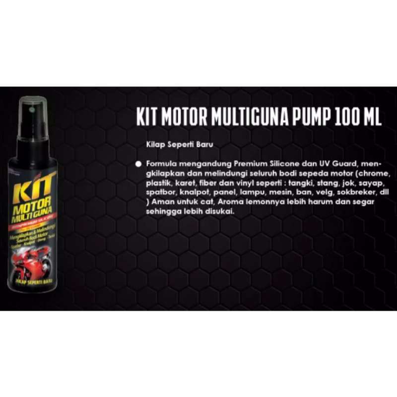 Jual Kit Motor Multiguna Pump Pengkilap Body Motor [100 Ml] Di Seller ...