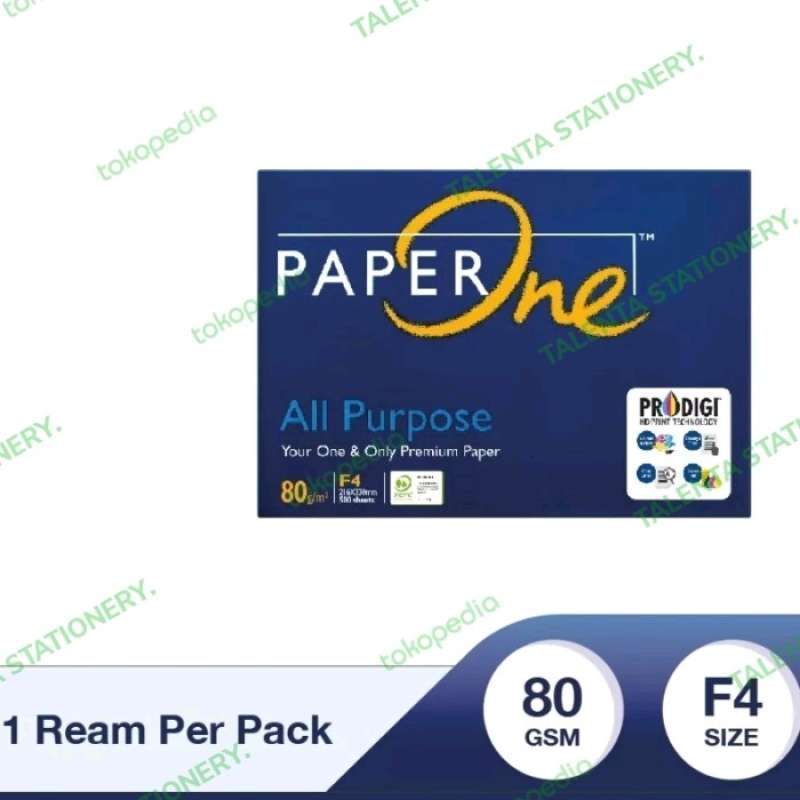 Jual Kertas Paper One Folio 80 Gram Satu Rim Isi 500 Lembar Harga Promo ...