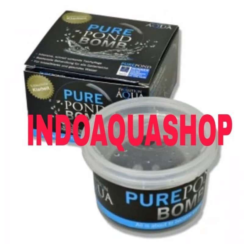 Promo Aqua Evolution Pure Pond Bomb / Bakteri Starter Diskon 23% Di ...