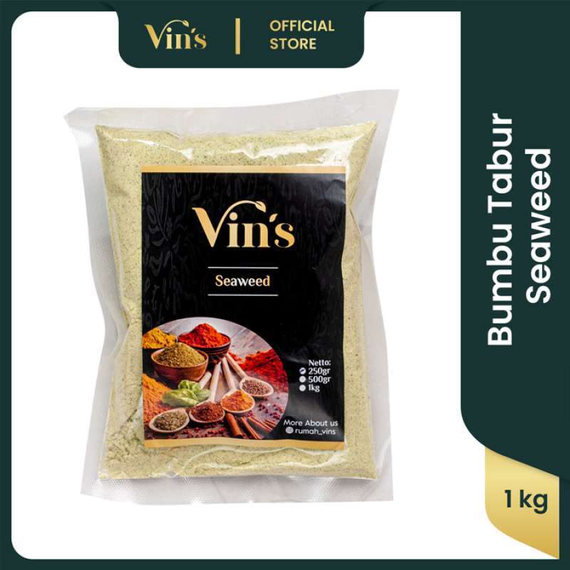 Promo - Premium Bumbu Tabur Rumput Laut / Seaweed - 1kg Diskon 23% Di ...