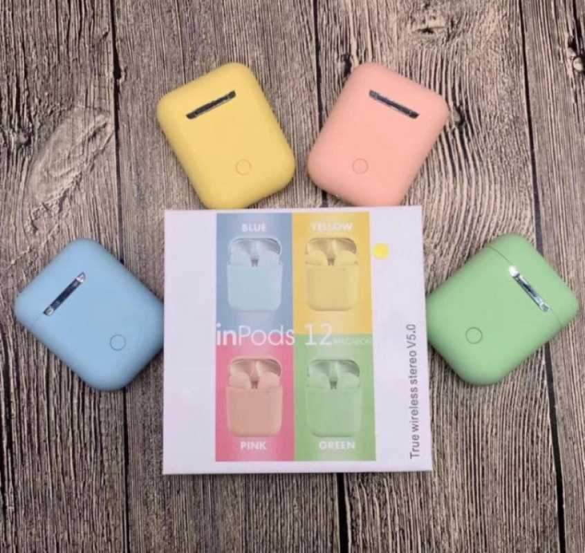 Promo Inpods 12 Tws Wireless Earbuds Bluetooth V5.0 V5 Diskon 23% Di ...