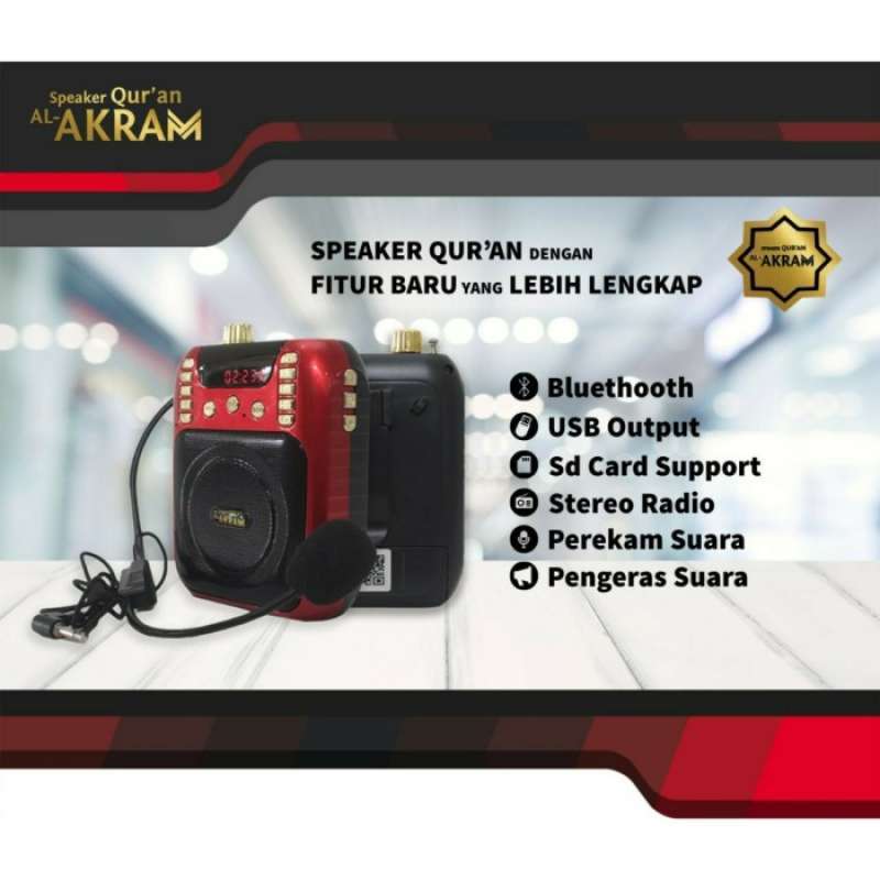Promo Al-akram - Speaker Murottal Al-quran Digital 30 Juz Ultimate Terbaru Diskon 23% Di Seller ...