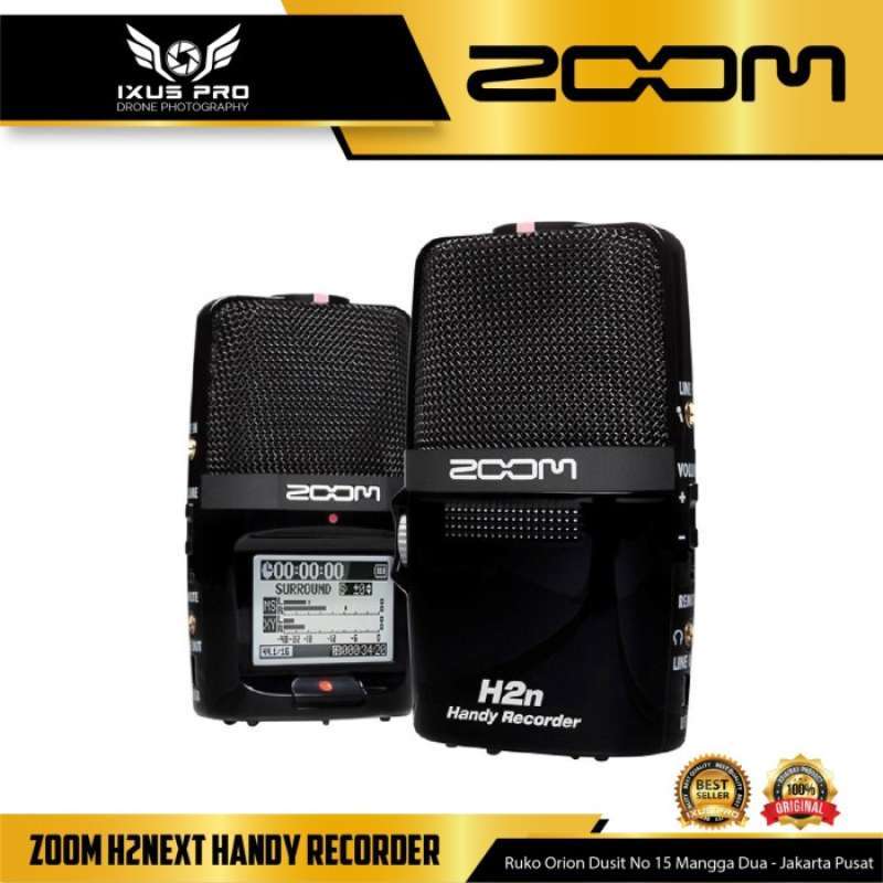 Promo Zoom H2n Handy Recorder - Zoom H2next Diskon 23% Di Seller Ryoma ...