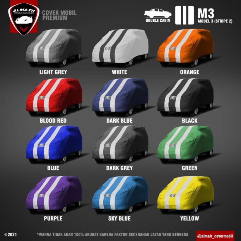Promo Body Cover Sarung Mobil Double Cabin Strada Triton Ranger Navara ...