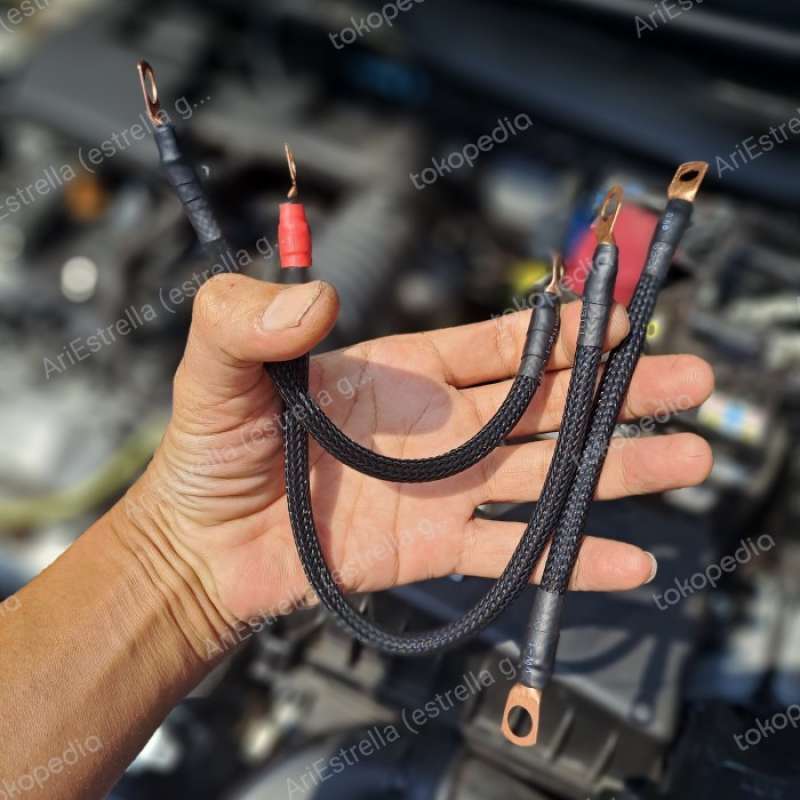 Promo Kabel Grounding Spek Raize Rocky 1.0+1.2 (3 Titik Pemasangan ...