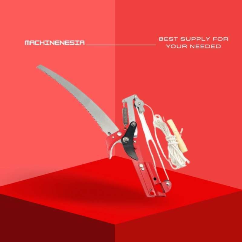 Promo Gergaji Untuk Memotong Ranting Dahan Dan Batang Pohon Yang Tinggi ...