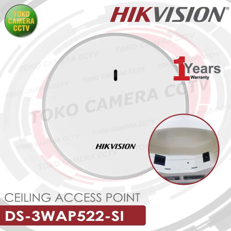 Jual Hikvision Ds-3wap522-si Access Point Wi-fi 5 1200m Dengan Mounting ...