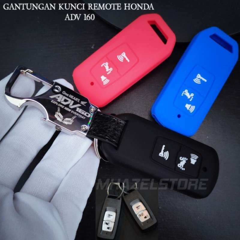 Promo Gantungan Kunci Remote Keyless Motor Honda Adv 160 Logo Terbaru ...