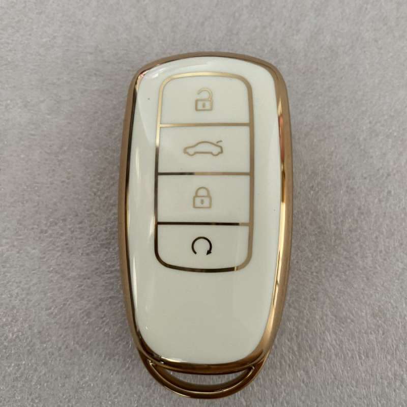 Promo Sarung Kunci Mobil Cherry Omoda 5 Tiggo 8 Pro 4 Tombol List Gold ...