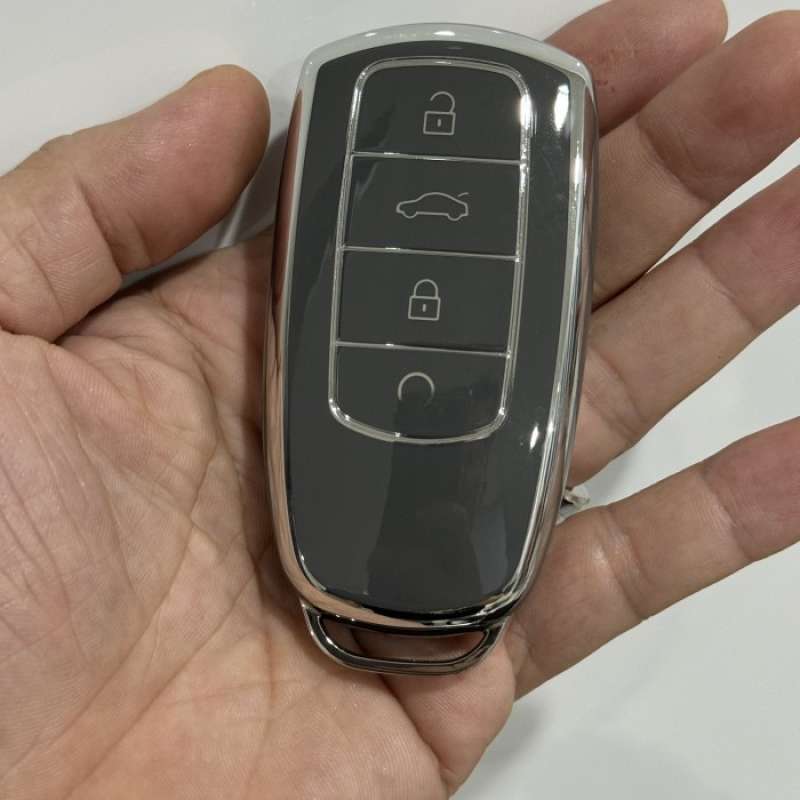 Promo Sarung Kunci Mobil Cherry Omoda 5 Tiggo 8 Pro 4 Tombol List Gold ...