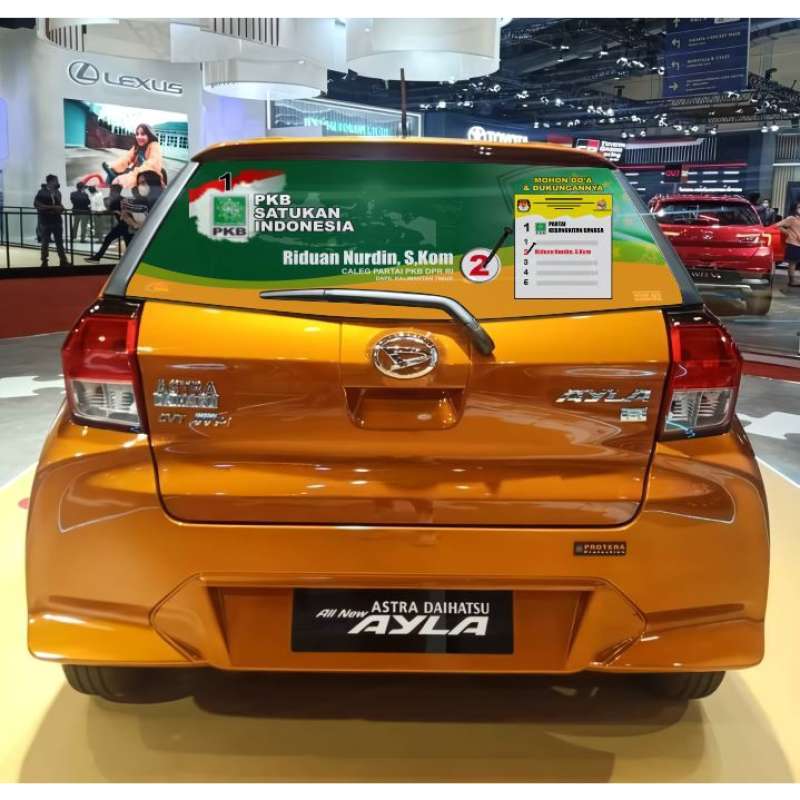 Jual Stiker One Way / Oneway Vision Stiker Tembus Pandang Kaca Belakang ...