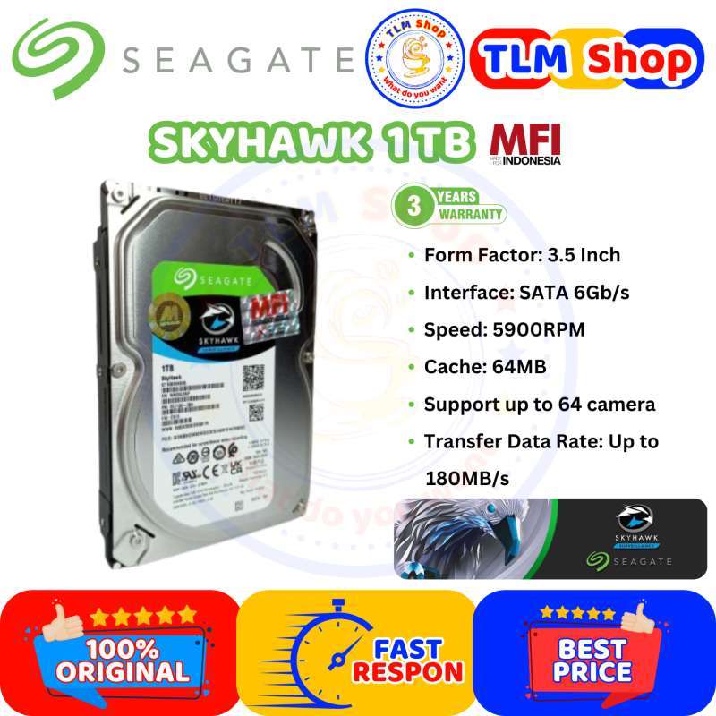 Jual Hardisk Seagate Skyhawk 1tb Hdd Internal For Surveillance Cctv ... Jual Hardisk Seagate Skyhawk 1tb Hdd Internal For Surveillance Cctv ...