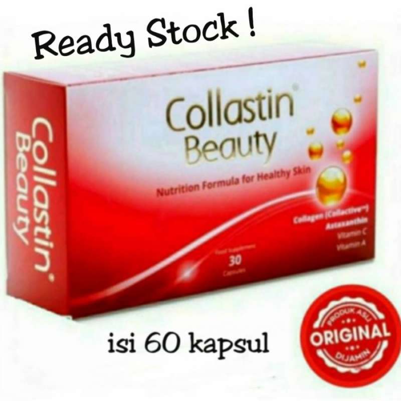 Promo Collastin Beauty ( Collagen Active + Astaxanthin ) Isi 60 Diskon ...