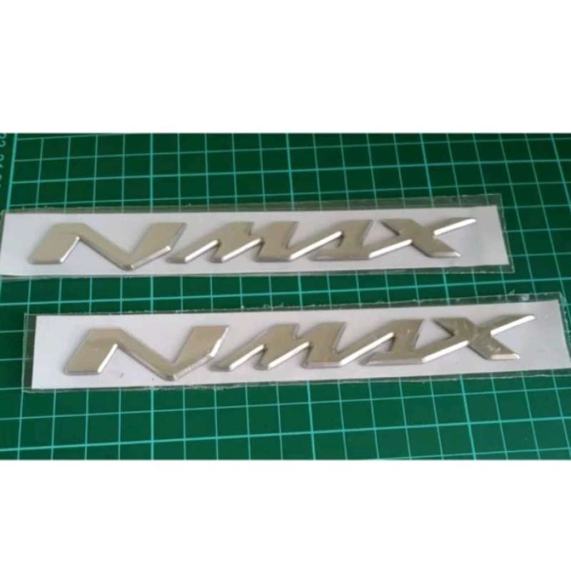 Promo Logo Emblem Nmax 3d Timbul Bahan Original Harga Sepasang Diskon ...