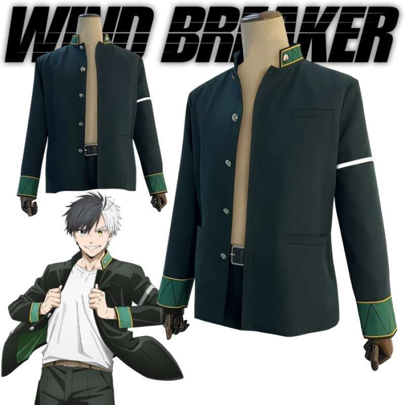Jual Jaket Jas Wind Breaker Premium Anime Manga Wind Breaker Bofurin ...