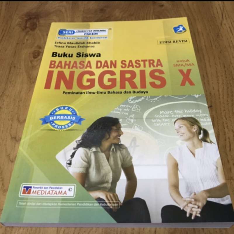 Promo Ori Buku Siswa Bahasa Dan Sastra Inggris Kelas Xsma/ma K13 Mediatma Diskon 26% Di Seller ...