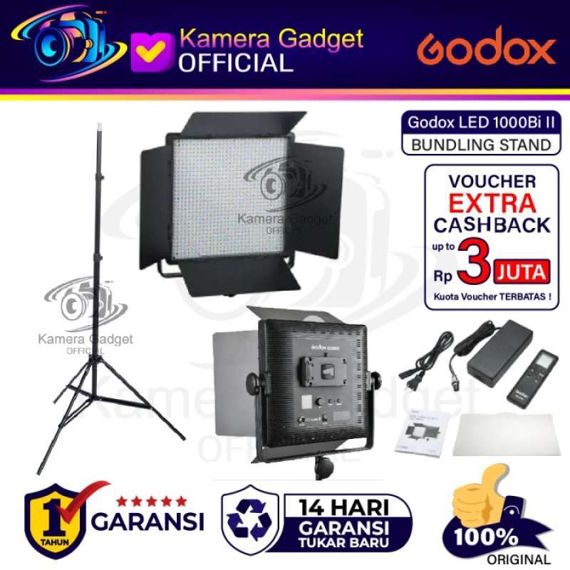 Promo Godox Led 1000bi Ii Bi-color - Led1000 Bi-ii - 1000 Bi-ii Light ...