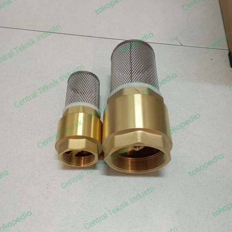 Promo Foot Klep/valve Kuningan Drst 2 Inch Diskon 23% Di Seller Riade ...