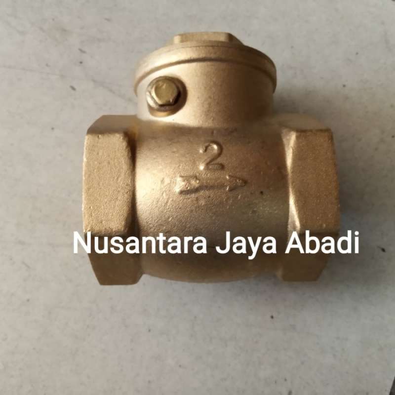 Promo Check Valve Kuningan Drat 2 Inchi - Swing Check Valve Brass ... Promo Check Valve Kuningan Drat 2 Inchi - Swing Check Valve Brass ...