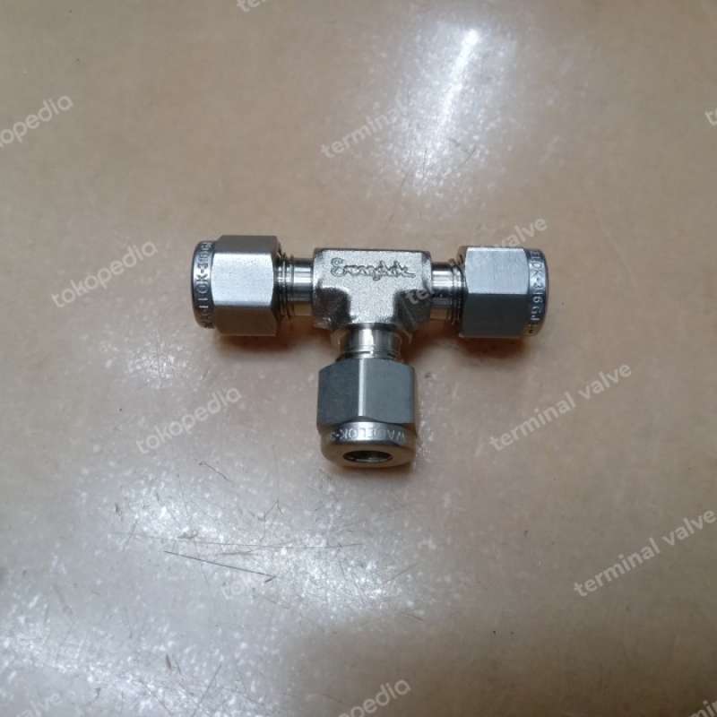 Promo Union Tee Swagelok 1/4/tee Union Swagelok 1/4/tee Swagelok Ss-400-3 Diskon 23% Di Seller ...