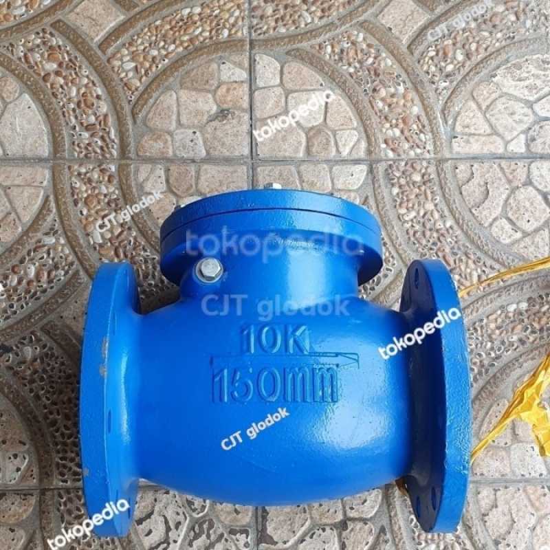 Promo Swing Check Valve 2 Inch Cast Iron Jis 10k Diskon 23% Di Seller ...