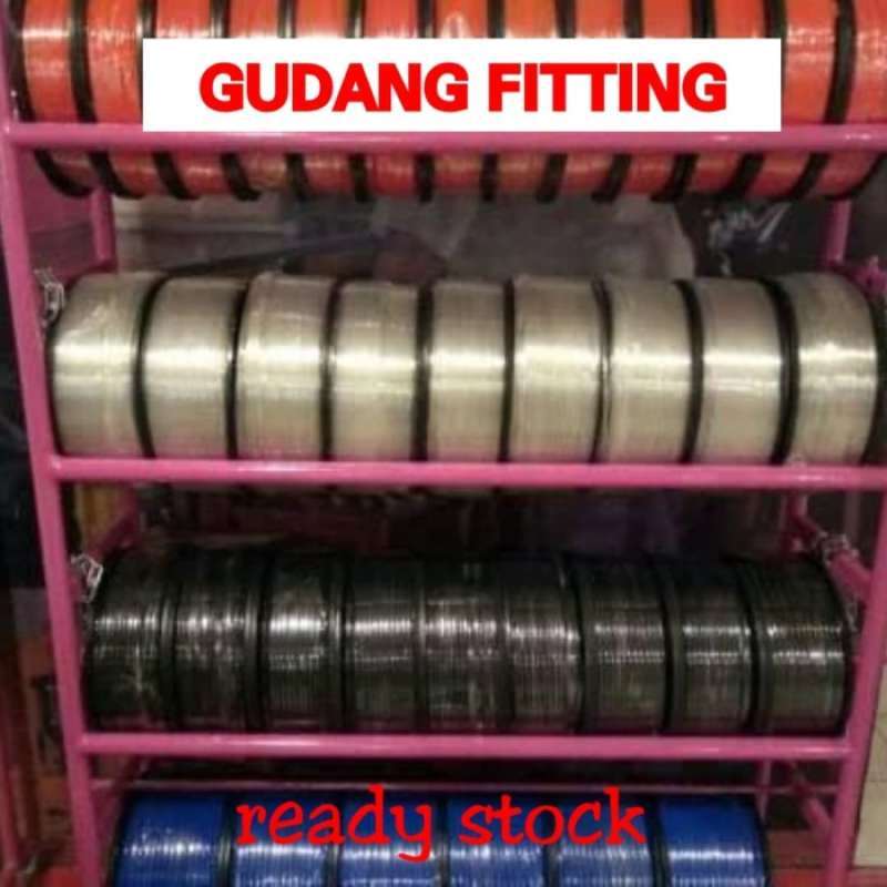 Promo Selang Pu Ukuran 10mm X 6,5mm (1 Roll = 100m) Diskon 23% Di ...