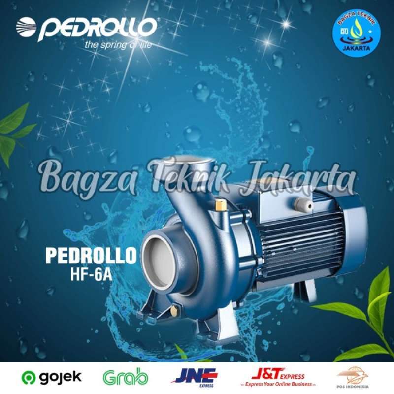 Promo Pompa Pedrollo Type Hf 6a (3phase) Diskon 23% Di Seller Riade ...