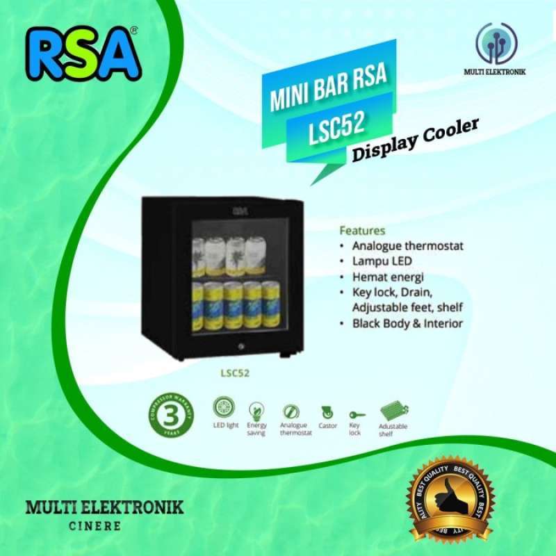 Promo Mini Display Cooler Rsa Lsc52 Diskon 23% Di Seller Sejahtera ...
