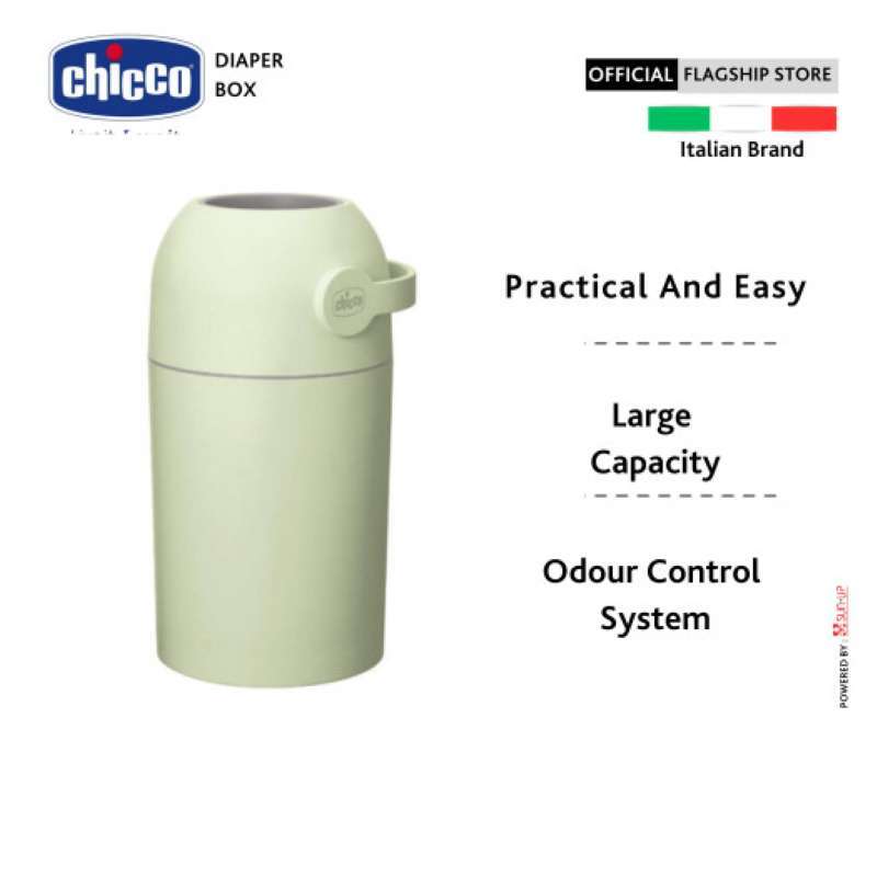 Jual Chicco Diaper Box,odour Proof System/tong Sampah Pampers/tempat ...